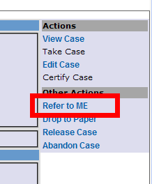 EDRS Help - Medical Users
