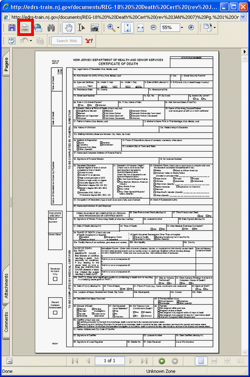 EDRS Help - Medical Users