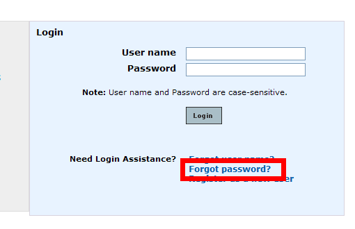 EDRS Help - Medical Users