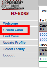 EDRS Help - Medical Users